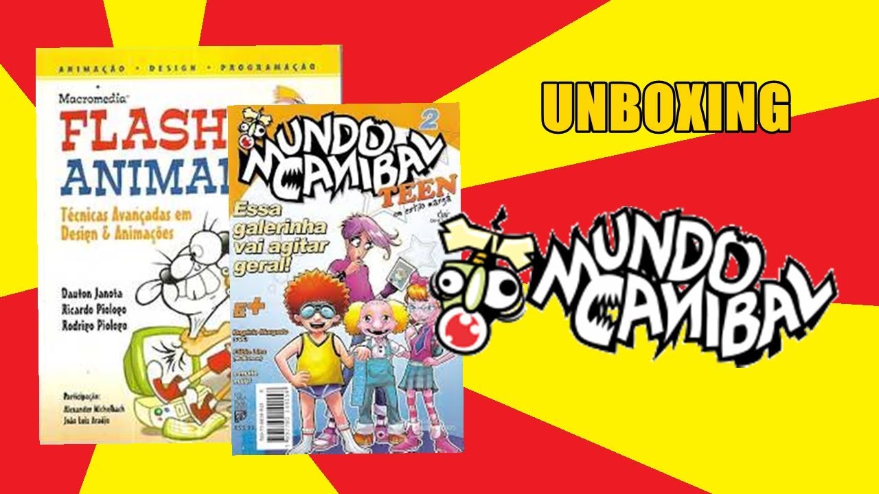 Revista Mundo Canibal TEEN vol 2 e Flash Animado Mundo Canibal - YouTube
