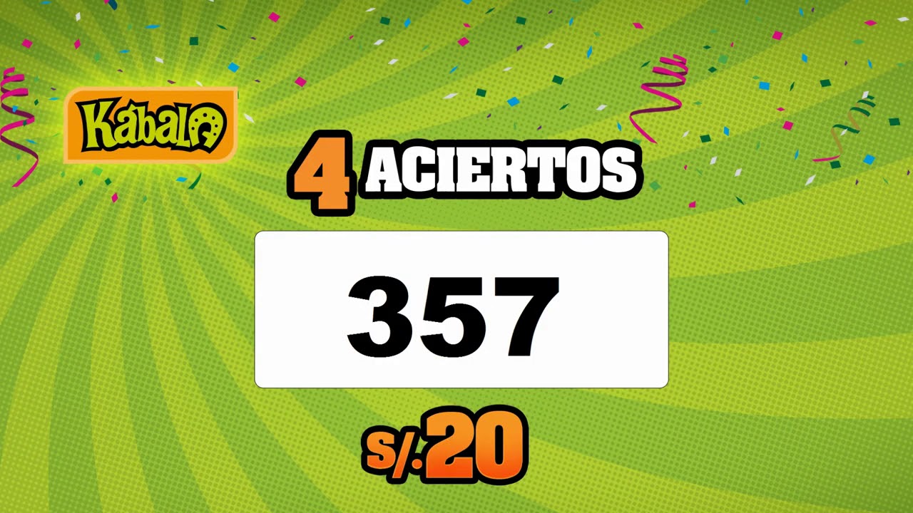 Sorteo Kábala Martes 10 de Diciembre de 2019 - YouTube