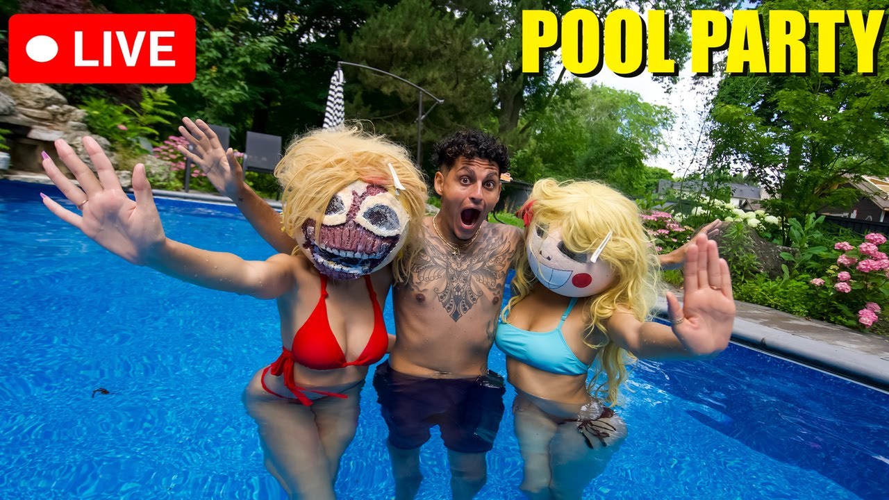 MISS DELIGHT TWIN POOL LIVESTREAM! - YouTube
