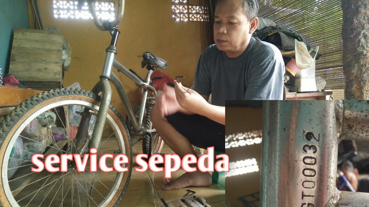 service sepeda part 1 - YouTube