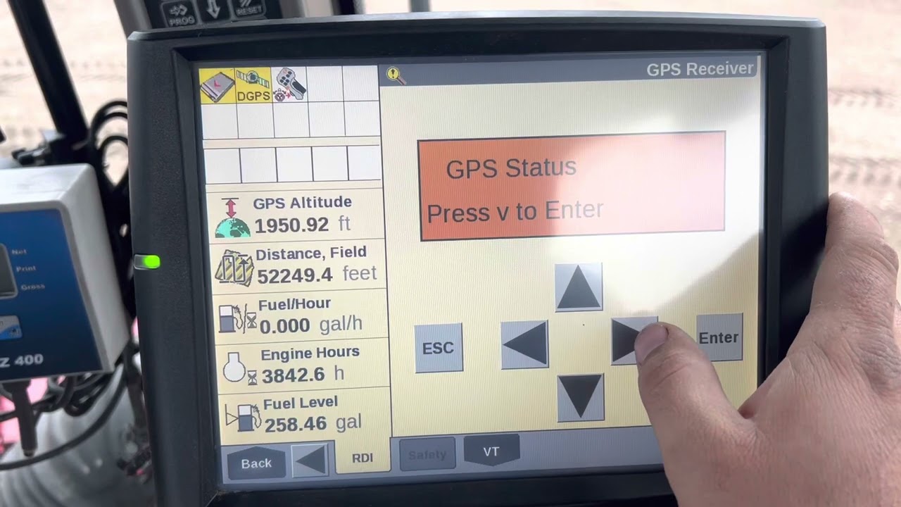 CNH Pro 600/700 Intelliview 3/4 WAAS 135 Changeover Procedure - YouTube