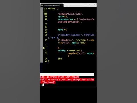 oil.nvim plugin-how to install and use it - YouTube