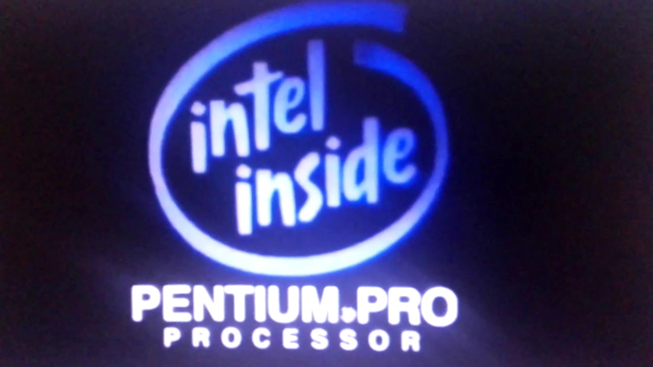 Intel Pentium Pro Processor Logo Animation 1995-1996 HD - YouTube
