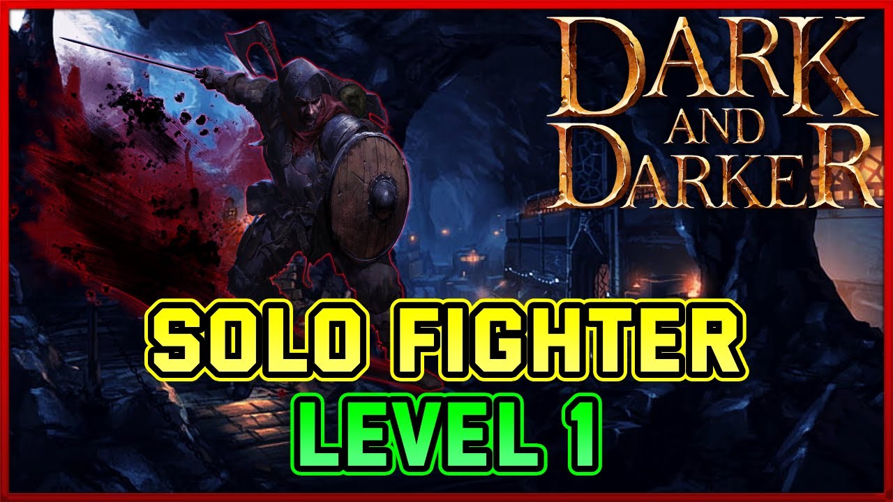 Level 1 Fighter l Longsword Practice l Dark and Darker - YouTube