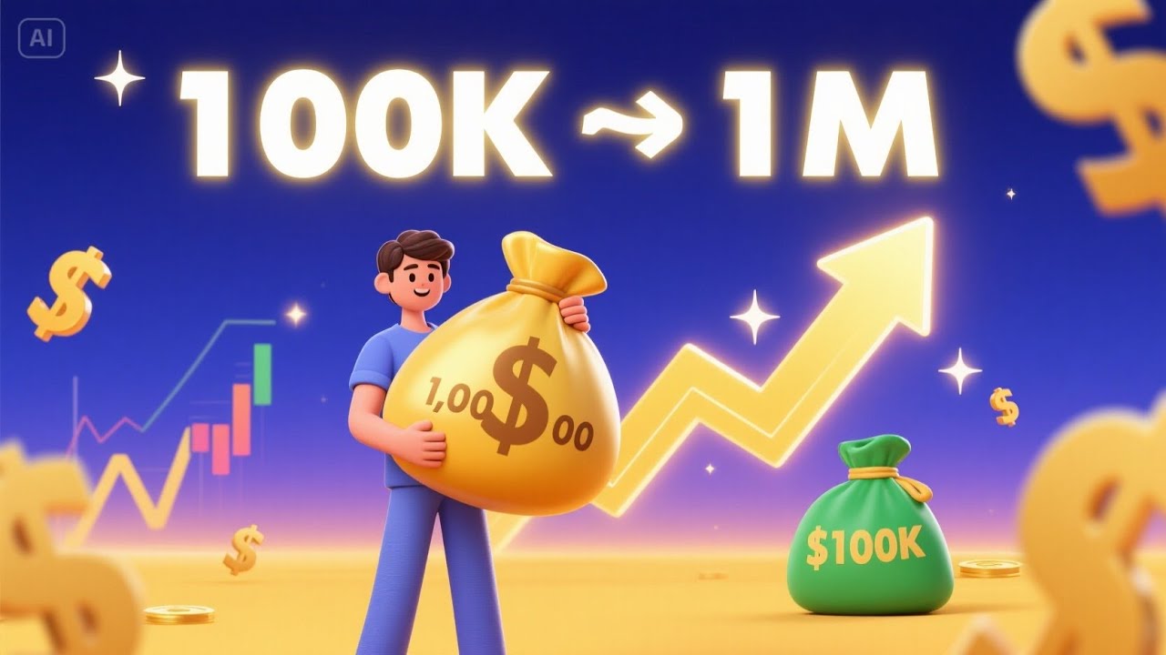 👉 How to Turn $100K into $1 Million Effortlessly (Step-by-Step Wealth ...