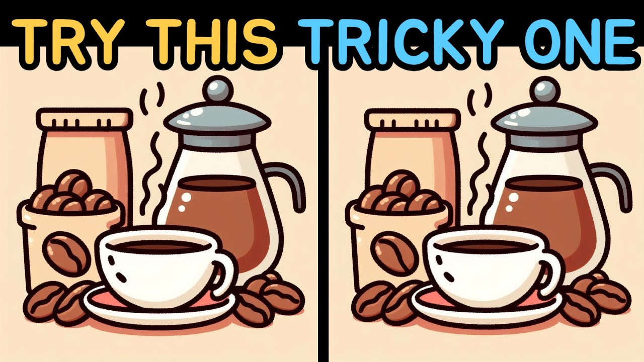 Spot the difference l Try This Tricky One! Too Hard? [ Find the ...