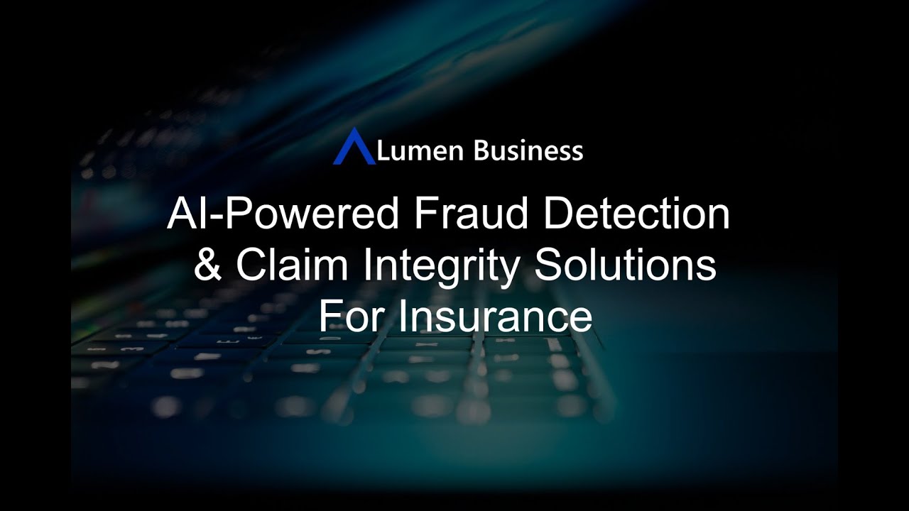 AI Powered Fraud Detection & Claim Integrity Solutions For Insurance ...