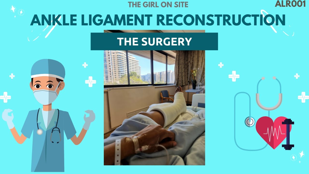 ALR001 Ankle Ligament Reconstruction: The Surgery - YouTube