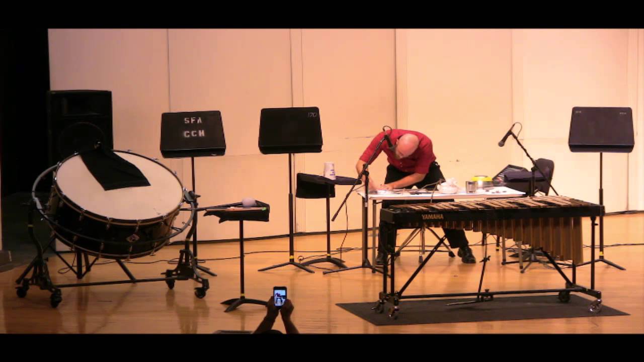 "Composition Machine No. 1" by Mark Applebaum, performed by Dr. Brad ...