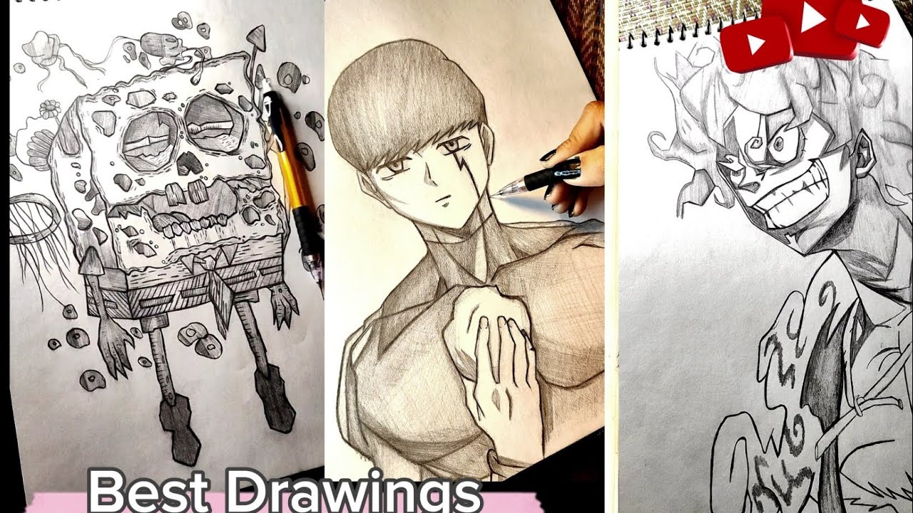Top drawings by @EchoSketch_07 this month| Best Drawing Videos| Drawing ...