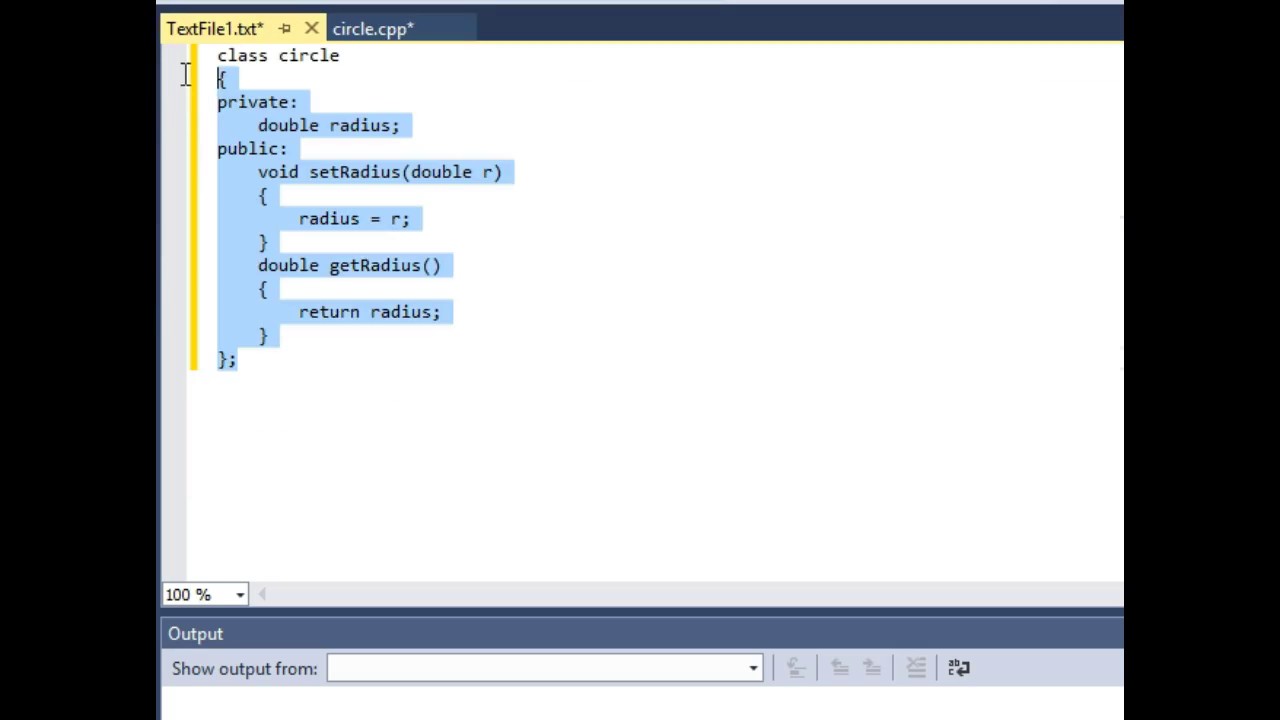 C++ Classes - Part 1 - YouTube