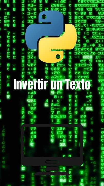 Invertir Un Texto En Python🐍 Python Programminglanguage Tutorial Coder Codeing Shorts