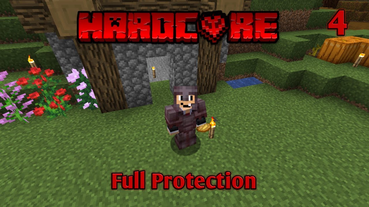 Full Protection - Minecraft Hardcore (Ep. 4) - YouTube