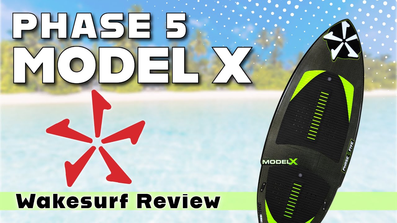 2025 Phase 5 Model X Wakesurf Board | BoardCo Gear Review - YouTube