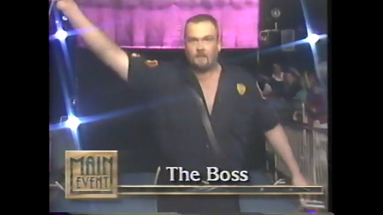 Boss vs Ron Simmons Main Event March 27th, 1994 - YouTube