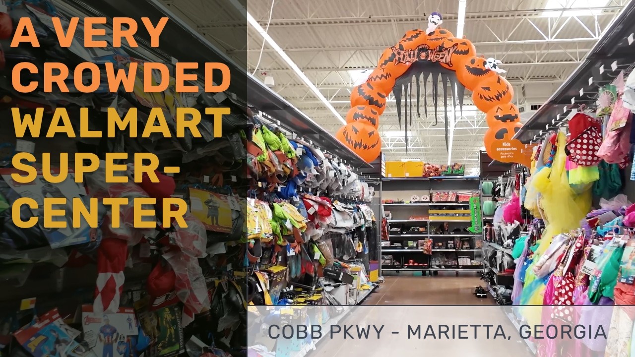 Feel the Energy of Sunday Crowds in this 4K Walmart Supercenter Tour ...