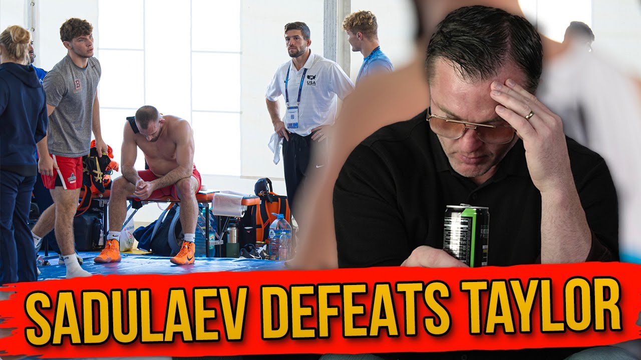 David Taylor Loses to Sadulaev at the World Championships... - YouTube