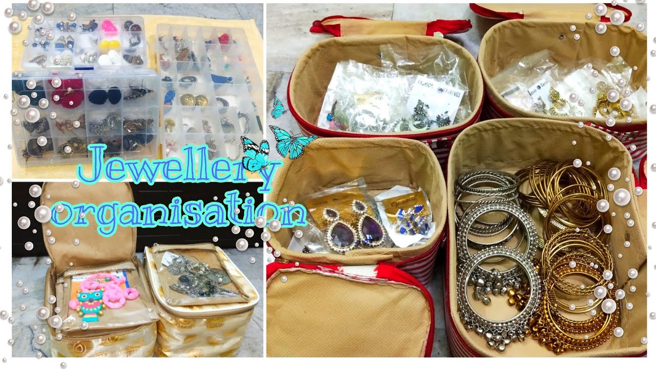 Jewellery Organizer Part -2 // Organising And Decluttering My Jewellery ...