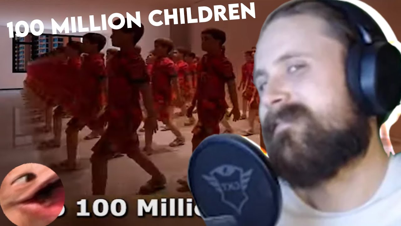 Forsen Reacts - Designing a Single Room for 100 Million Children # ...