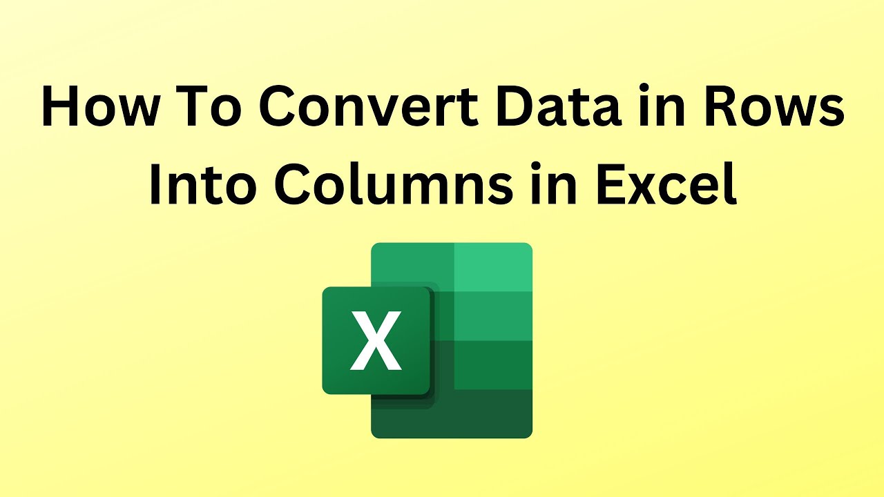 How To Convert Data In Rows Into Columns In Excel YouTube how-to-convert-data-in-rows-into-columns-in-excel-youtube
