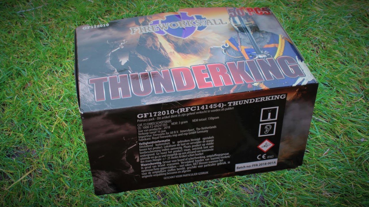 Fireworks For All: Thunderking - YouTube