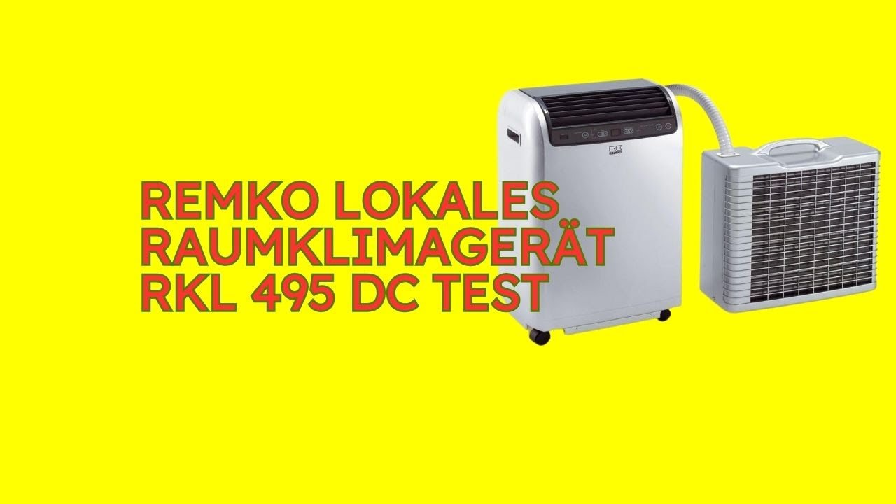 REMKO Lokales Raumklimagerät RKL 495 DC im Test [KURZ & KOMPAKT ...