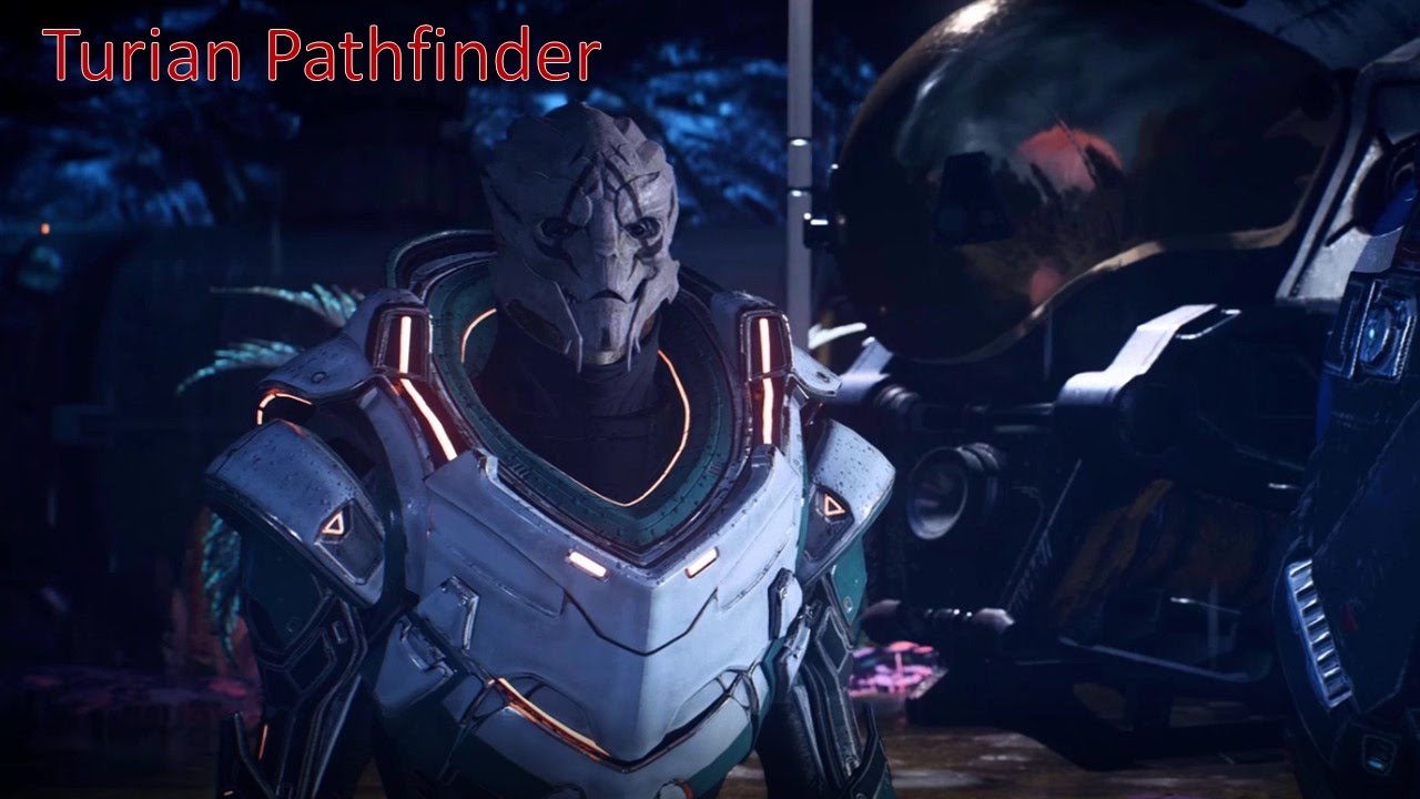 Mass Effect: Andromeda - Turian Pathfinder Interactions - YouTube