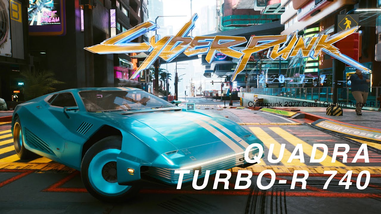 Cyberpunk 2077 Cars | Quadra Turbo-R 740 - YouTube
