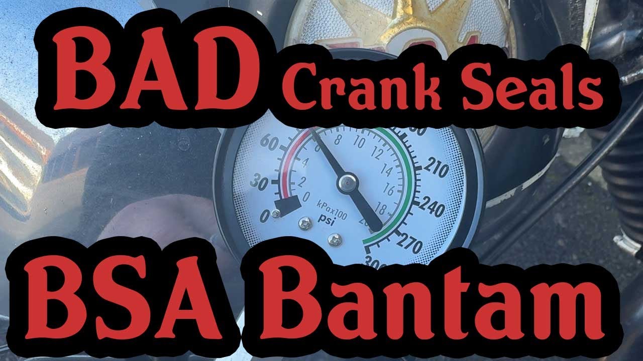 BSA Bantam Compression Test - YouTube