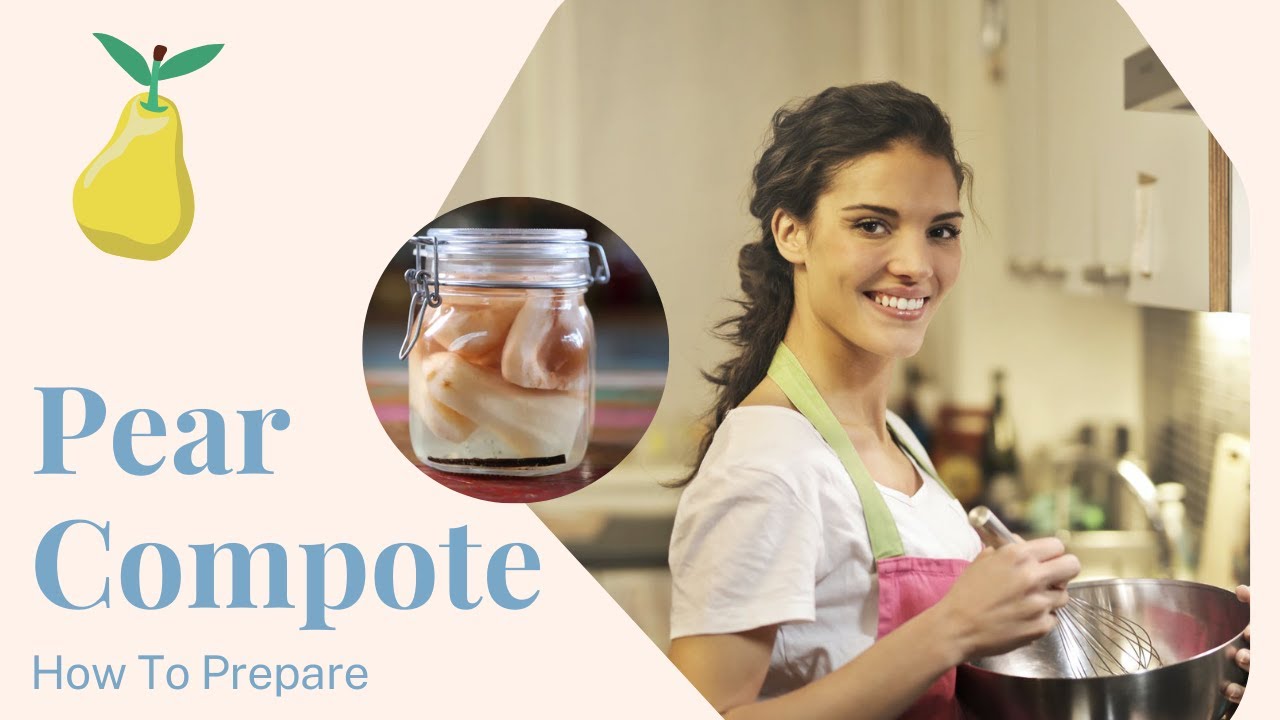 Quick and Easy Pear Compote Recipe - Learn How Now - YouTube