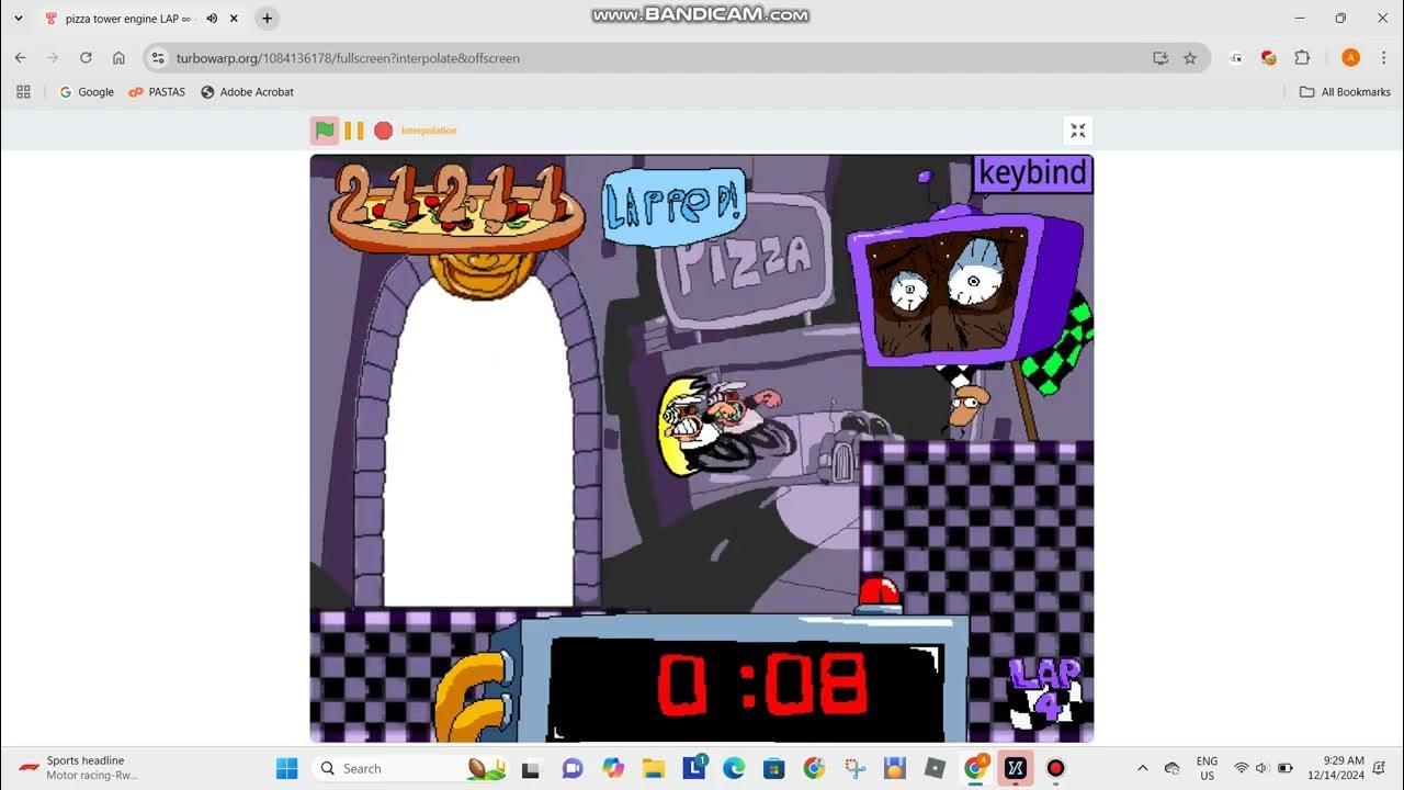 John Gutter 13 Laps (Scratch Pizza Tower) - YouTube