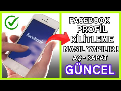 Facebook Profil Kilitleme Nasıl Yapılır ? - Görünmeme sorunu Kesin Çözüm - GÜNCEL ! 2025