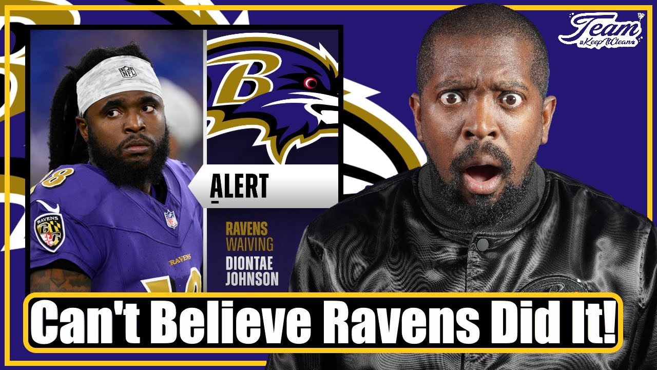 BREAKING NEWS: Baltimore Ravens RELEASE Diontae Johnson! - YouTube