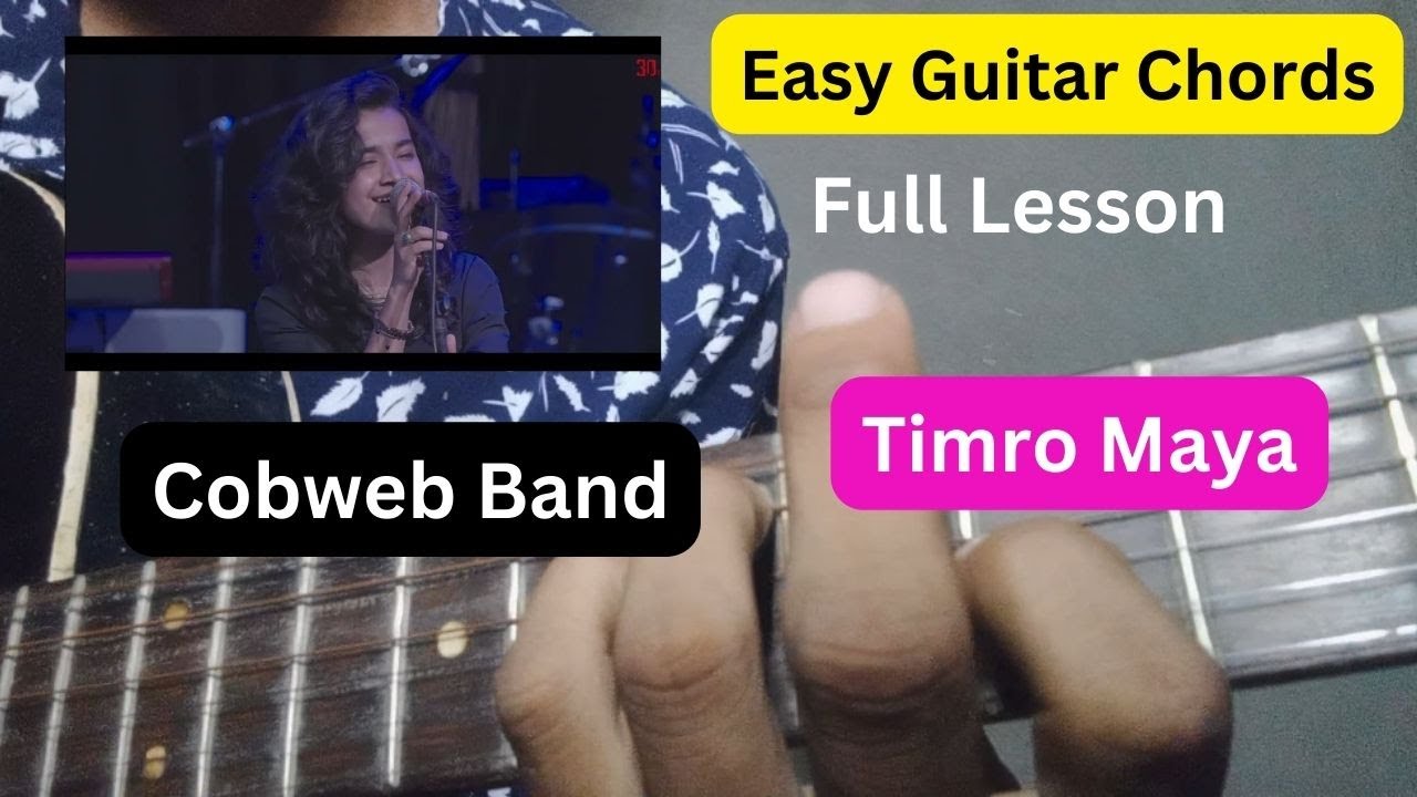 Timro Maya - Swing - Cobweb | Guitar Lesson | Easy Guitar Chords | Asga ...