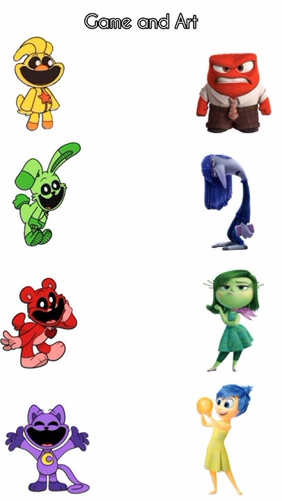 Smiling Critters Vs Inside Out Animation Smilingcritters Viral