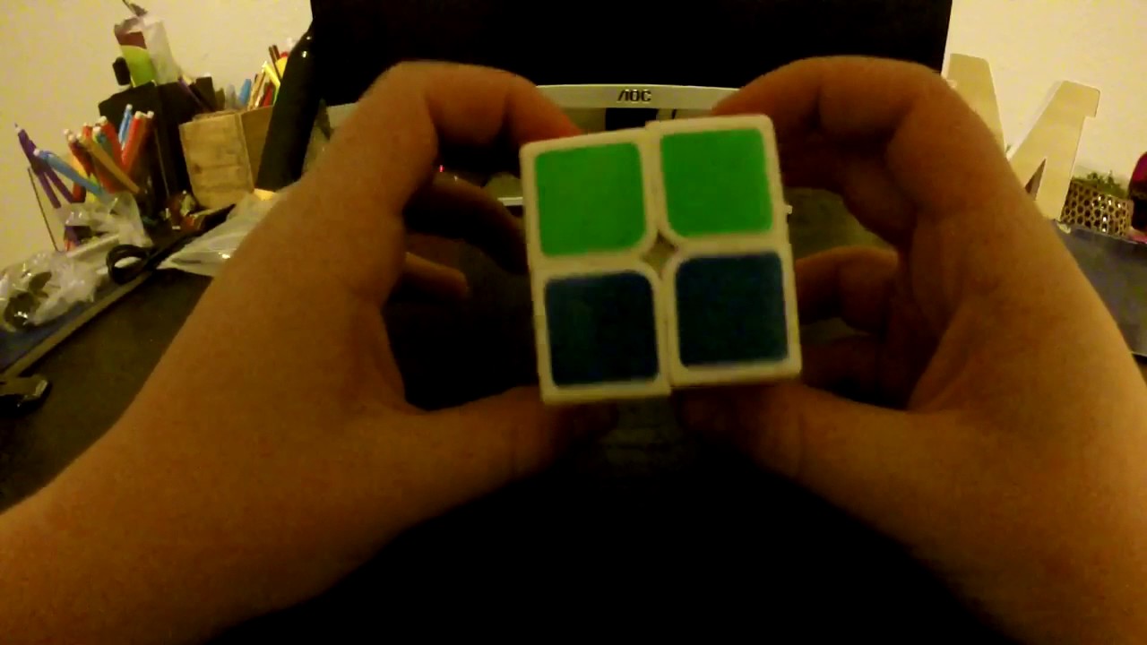 How to solve a 2x2 for beginners - YouTube