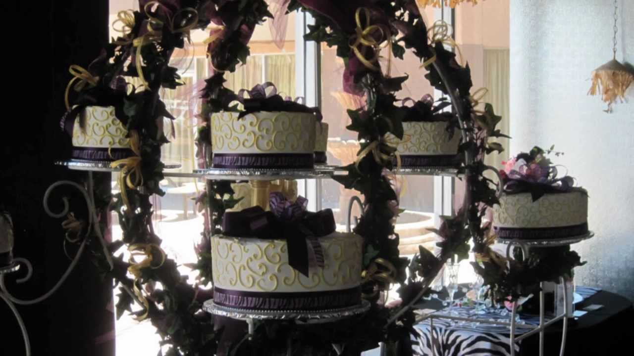 Bamboo Bakery Wedding Cakes, Phoenix Arizona - YouTube