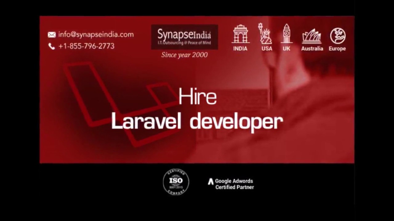 Hire Laravel developer – SynapseIndia - YouTube