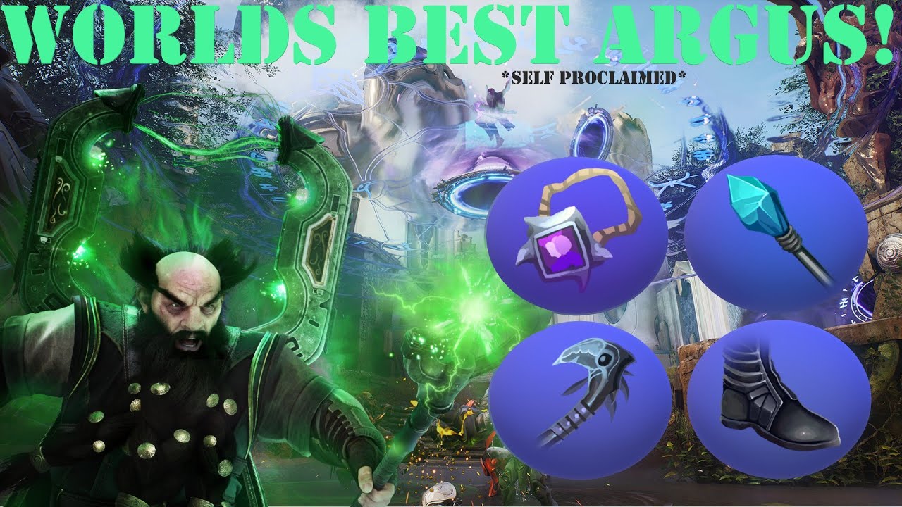 Argus Is He Secretly OP?!?! - Predecessor Ranked Paragon - YouTube