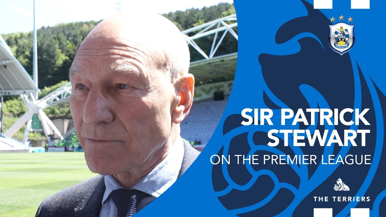 INTERVIEW | Sir Patrick Stewart on the Premier League - YouTube