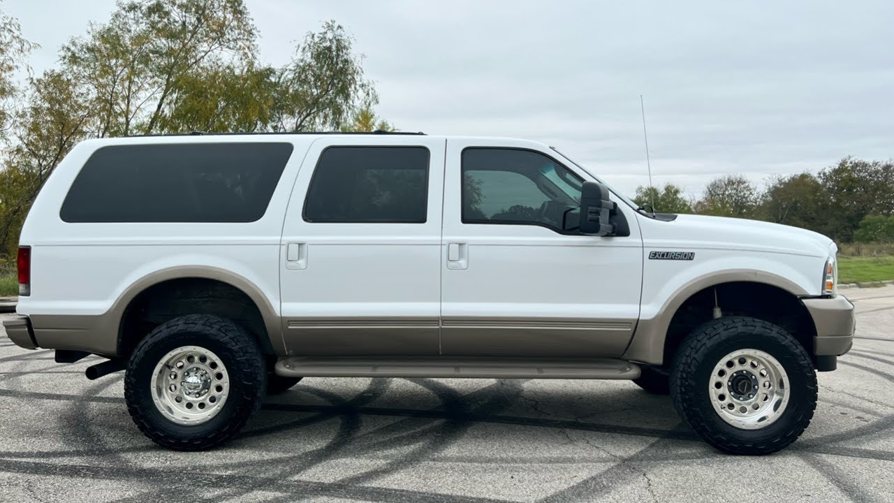 SOLD: 2004 Ford Excursion Eddie Bauer 6.0L Powerstroke Diesel 4WD ...