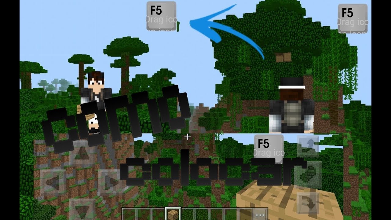 Tutorial de como colocar F5 no Minecraft!!! - YouTube