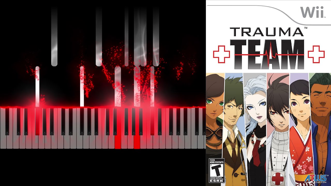 Trauma Team Lost Rosalia Intermediate Synthesia Midi Piano Tutorial ...