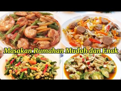 Kreasi Menu Masakan Sederhana, SIMPEL, MUDAH dan ENAK - YouTube