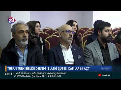 TURAN TÜRK BİRLİĞİ DERNEĞİ ELAZIĞ ŞUBESİ KAPILARINI AÇTI