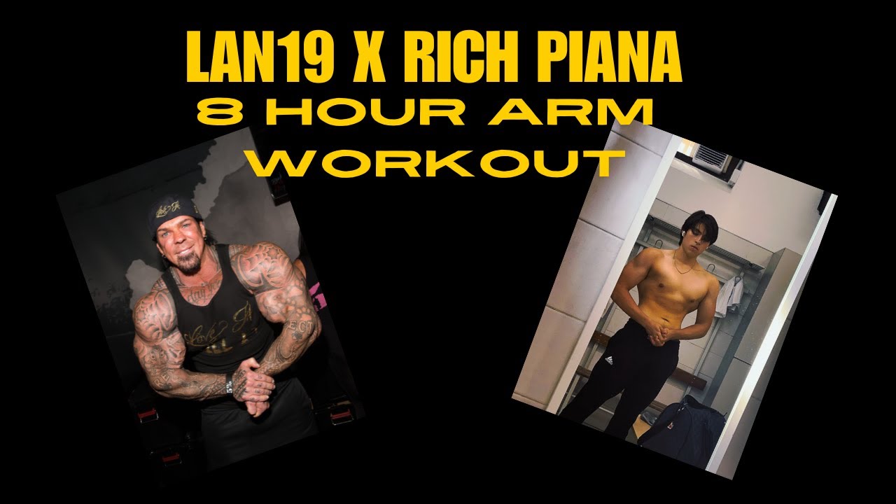 I TRIED RICH PIANA'S 8 HOUR ARM WORKOUT(Ft. Random white boy) - YouTube