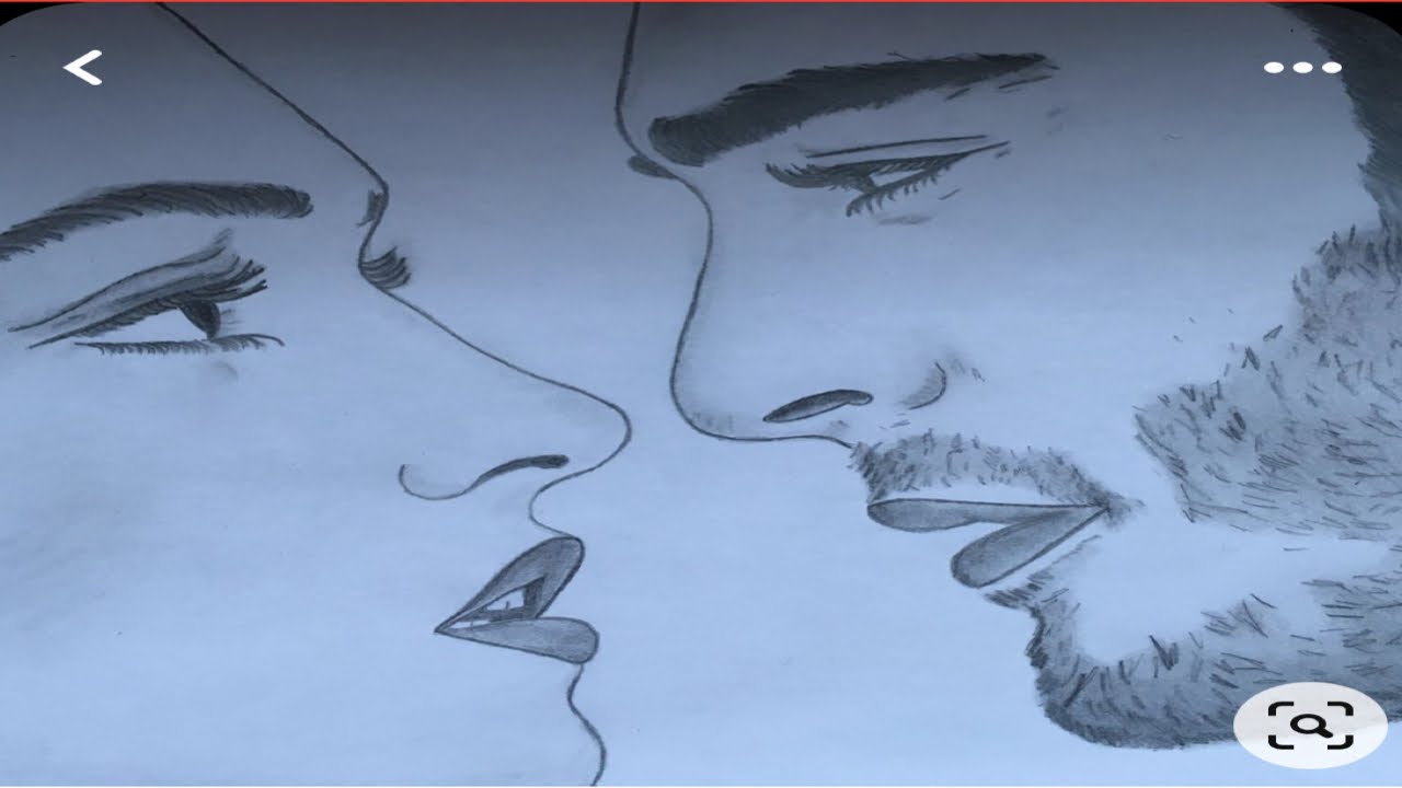 How to draw a girl with boy - YouTube