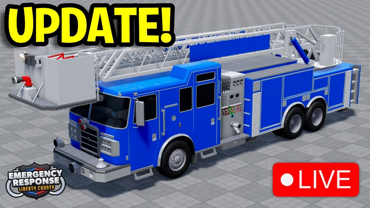 🔴 ERLC Ladder Truck Update Soon! - YouTube