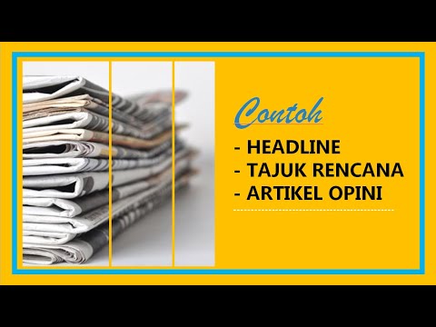 Contoh Artikel Opini di Koran || Kompas, Republika, Media Indonesia ...