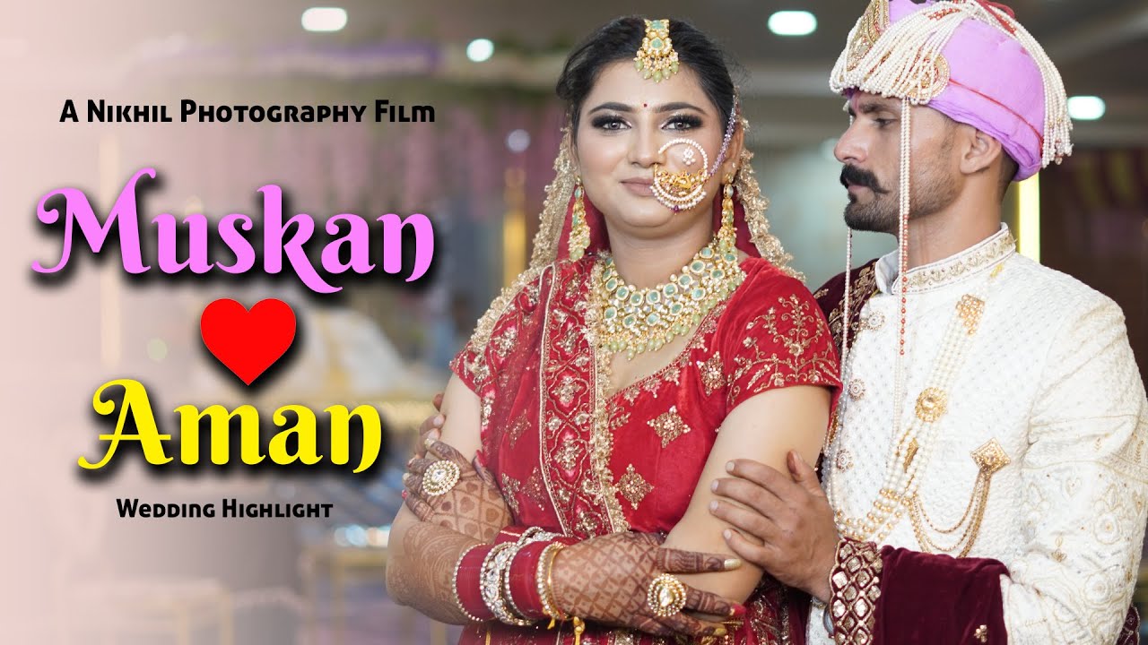 BEST CINEMATIC DOGRA WEDDING FILM 2024 | MUSKAN & AMAN | NIKHIL ...
